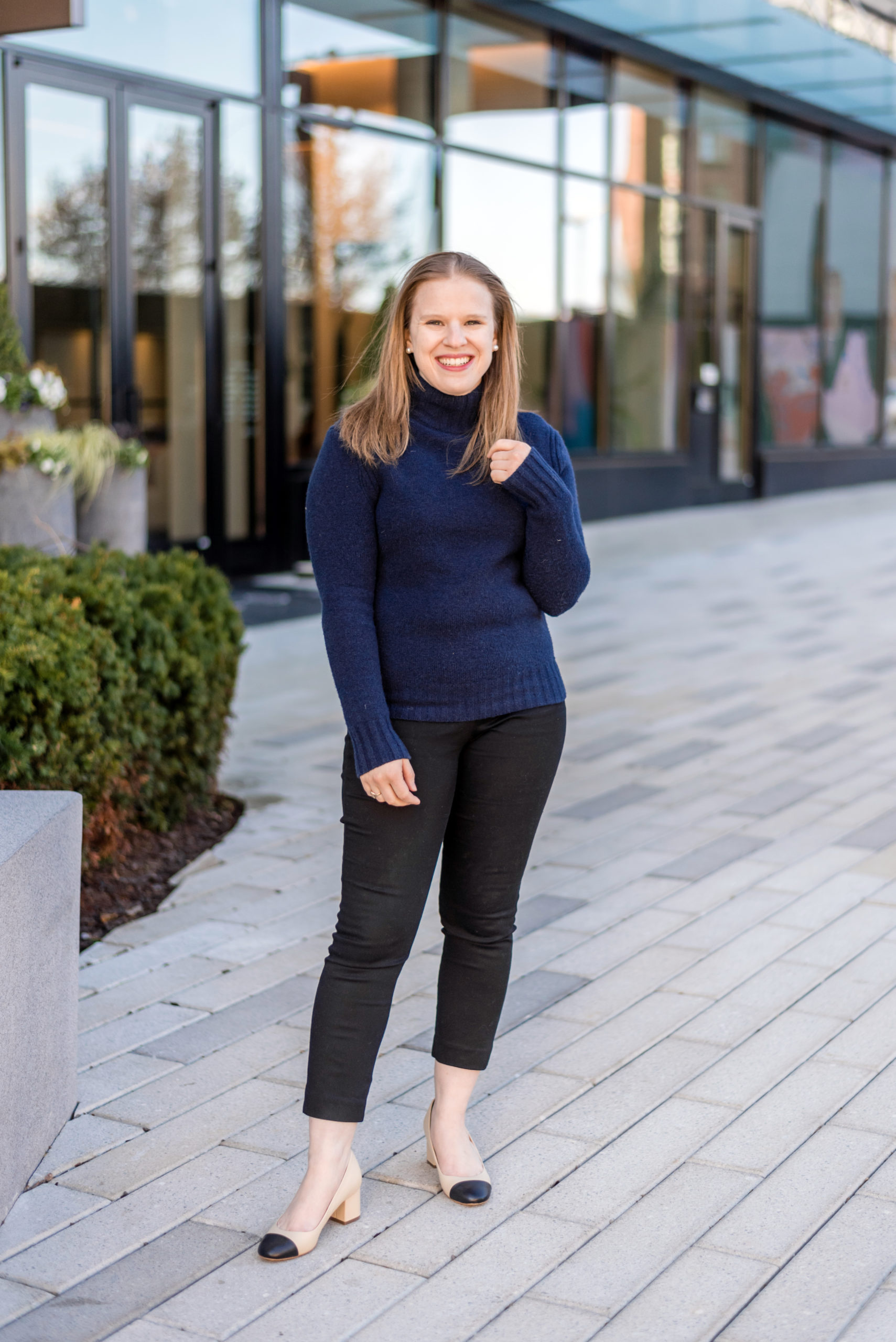 A Winter Business Casual Outfit | Something Good | A Style Blog